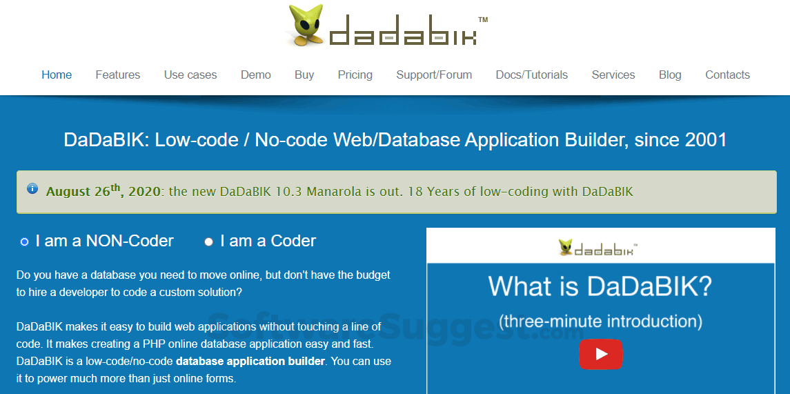 DaDaBIK - Pricing, Features, & Reviews in 2023